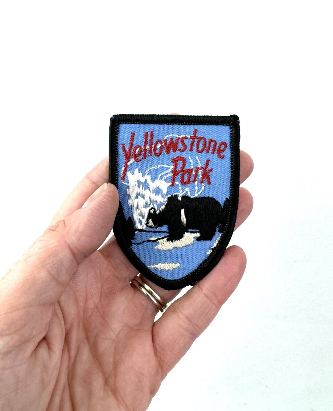 Vintage Yellowstone National Park Patch - Etsy
