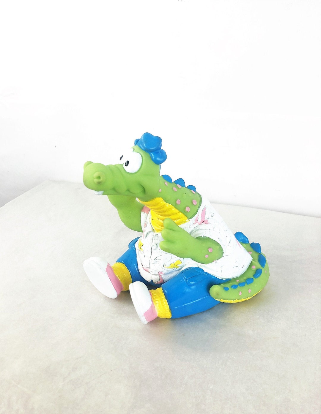 Vintage 1990 90s Magellan the Dragon Eureeka's Castle Figurine Toy 1990 ...