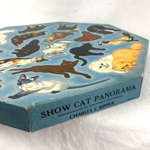 Vintage 1960s 60s 1966 Springbok Okta-puzzle Jigsaw Puzzle Show Cat ...