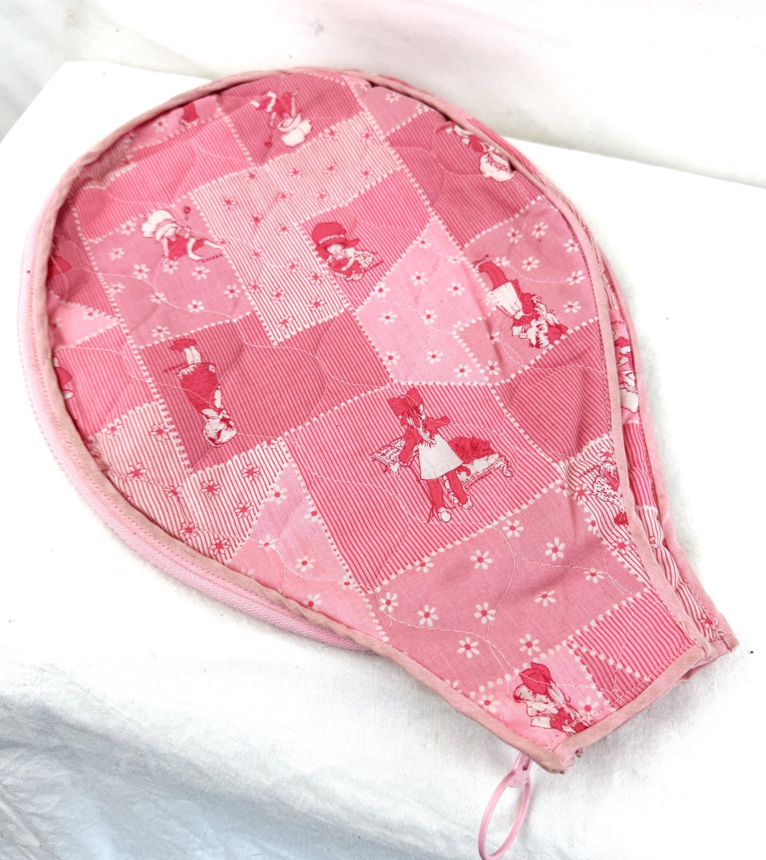 Vintage 1970s Holly Hobbie Pink Tennis Racket Cover - Etsy