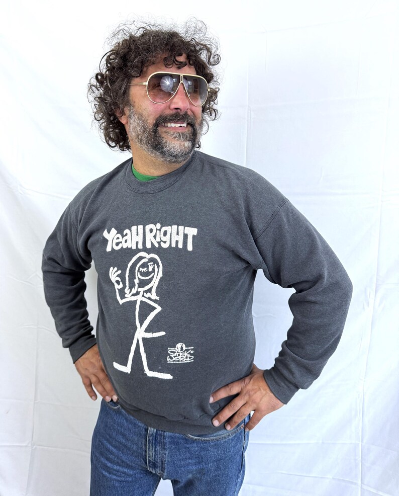 RARE Vintage 1990s 90s Stick Figure Stick World Crewneck Sweatshirt - Etsy