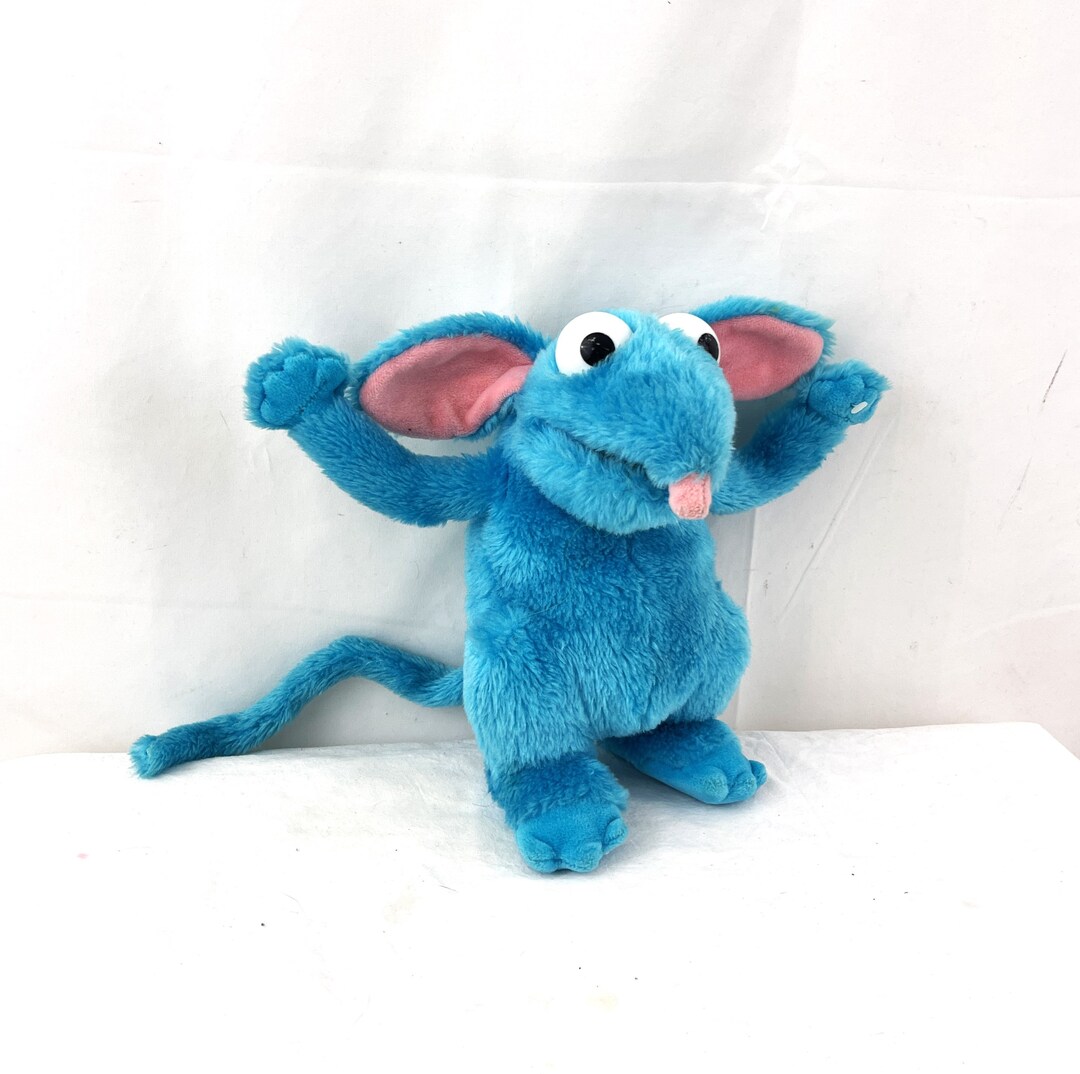 Vintage 1999 Mattel Jim Henson Bear in Big Blue House Plush Toy 10 ...