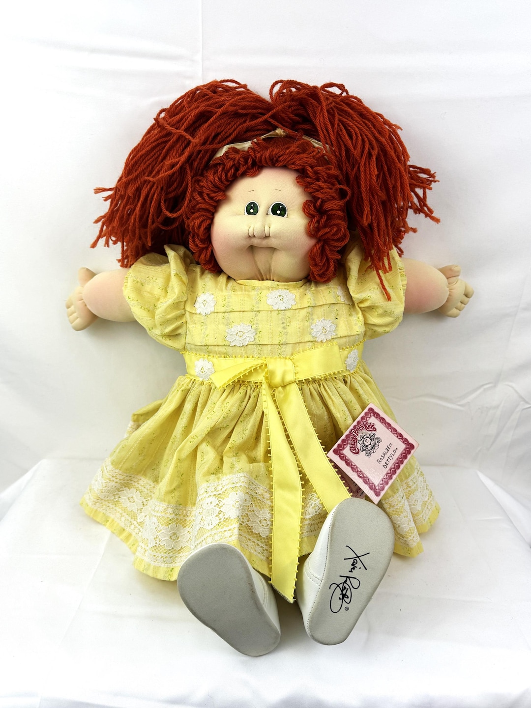 Vintage 1980s 80s Xavier Roberts Little People Soft Sculpture Doll - Cabbage Patch Kids - NWT ...