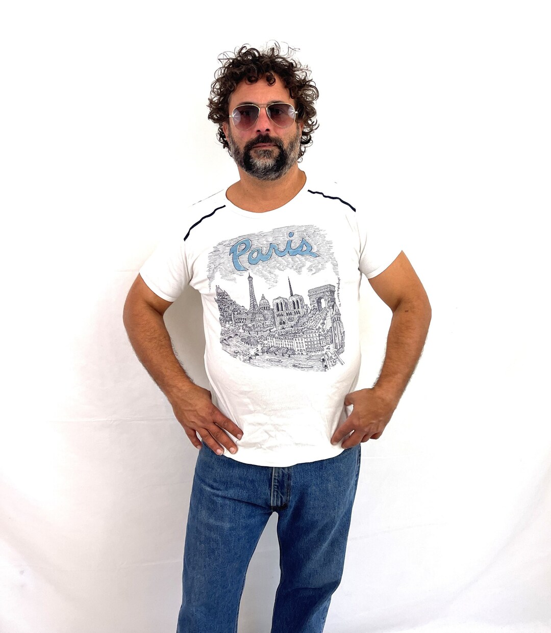 Vintage 1980s 1982 80s Paris Soft Tee Shirt Tshirt - Etsy