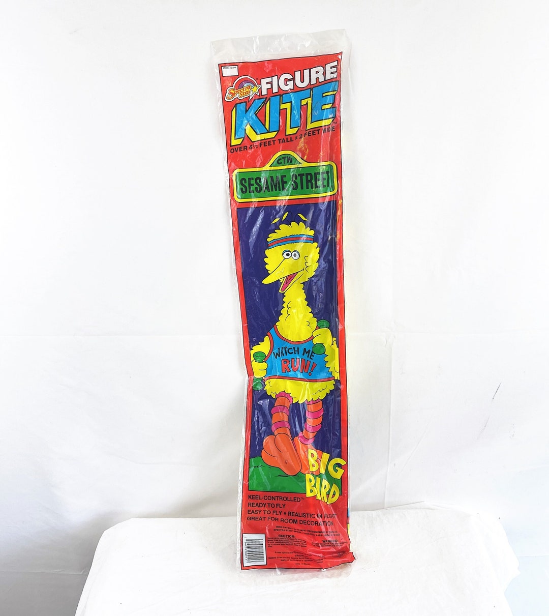 New 1988 80s 1980s Toy Kite Sesame Street Big Bird 4 1/2' Tall - Etsy