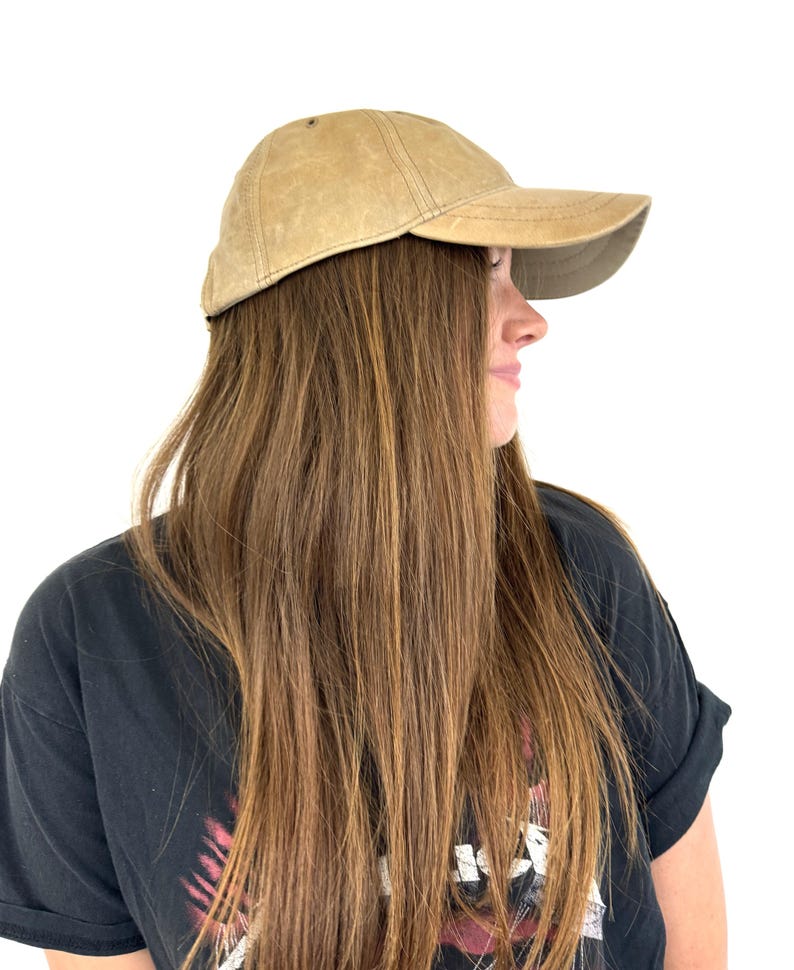 Vintage 1990s 90s Brown Leather Baseball Cap Hat - M. Julian - Wilsons ...