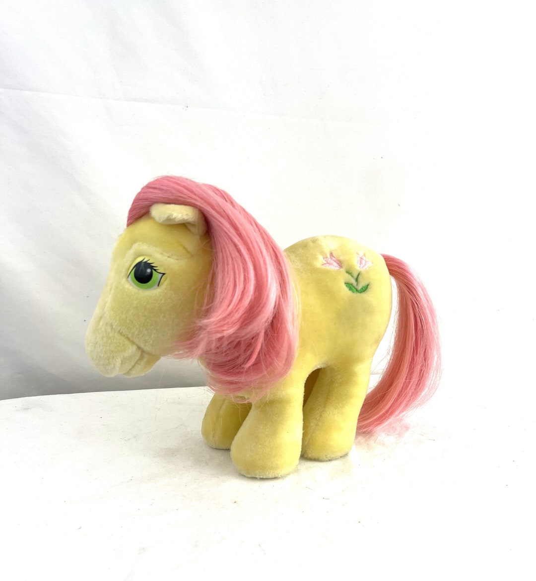 Vintage 1980s My Little Pony Plush Stuffed Animals - Hasbro Softies ...