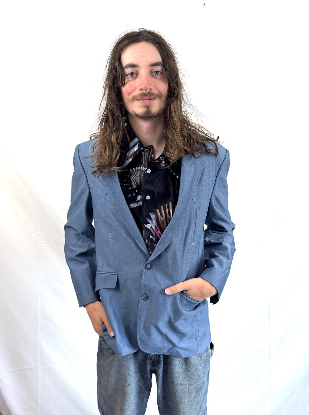 Vintage Western Circle S - Dallas Texas - Men's Sports Coat Suit Blazer ...