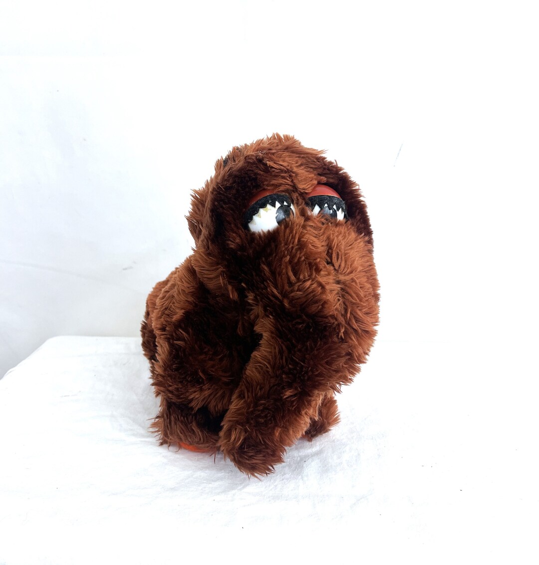Vintage 1980s 80s Snuffleupagus Plush Stuffed Animal Puppet Sesame ...