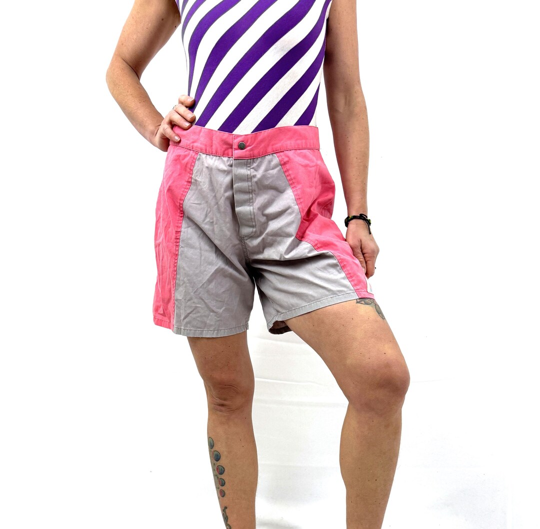 Vintage 1980s 80s Classic Summer Surfer Shorts - Surf Zone - Etsy