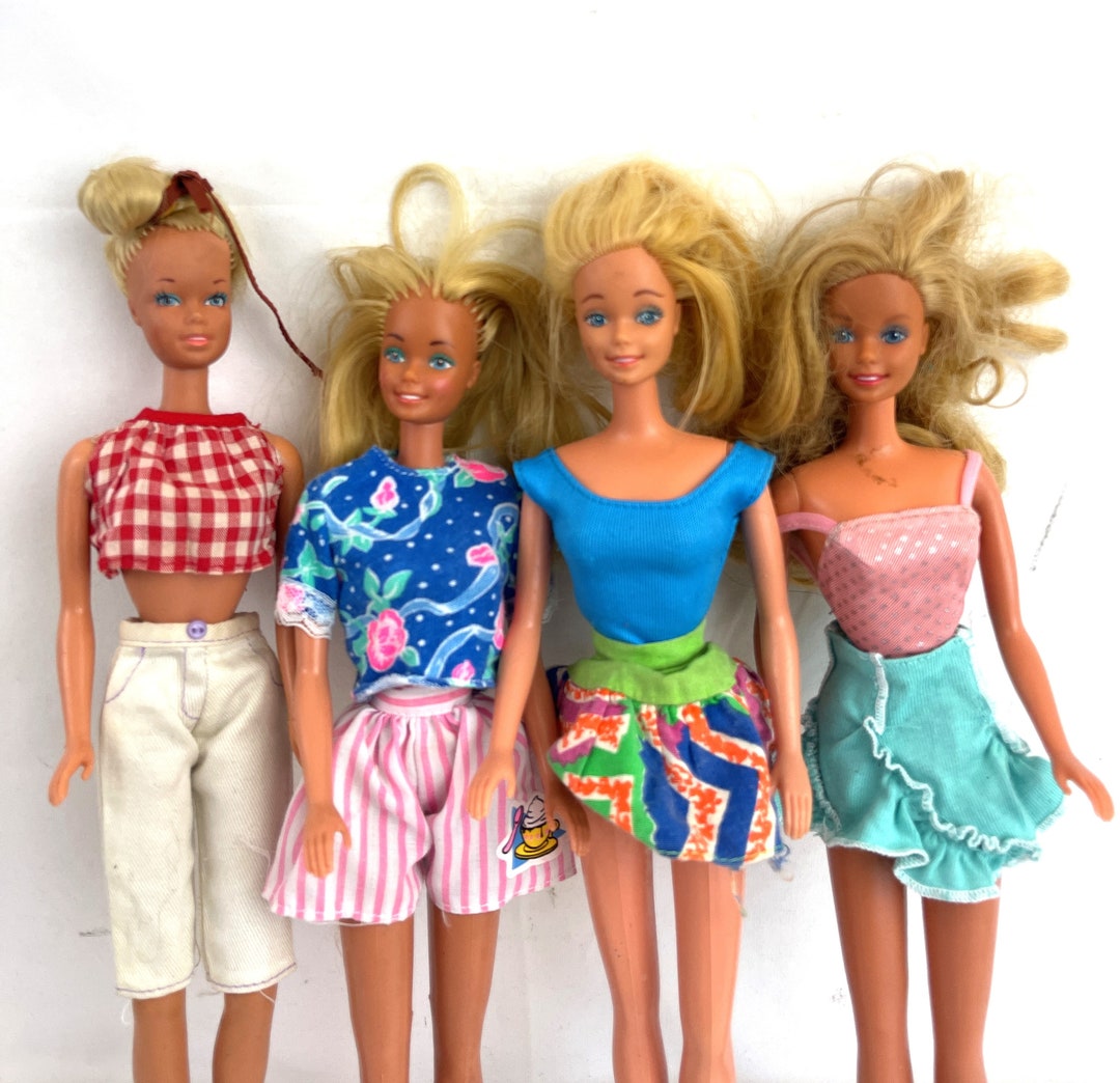 Lot of 4 Vintage Mattel 70s 1970s Barbie Dolls - Etsy