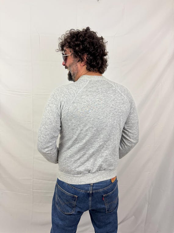 Vintage 1980s 80s Drunken State University Gray Sweat… - Gem