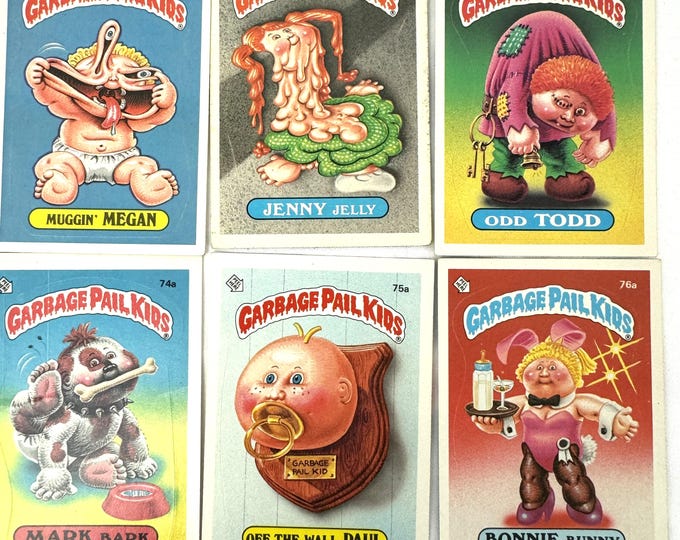 Lot of Gross Garbage Pail Kids GPK Sticker Trading Cards - 15 - Etsy