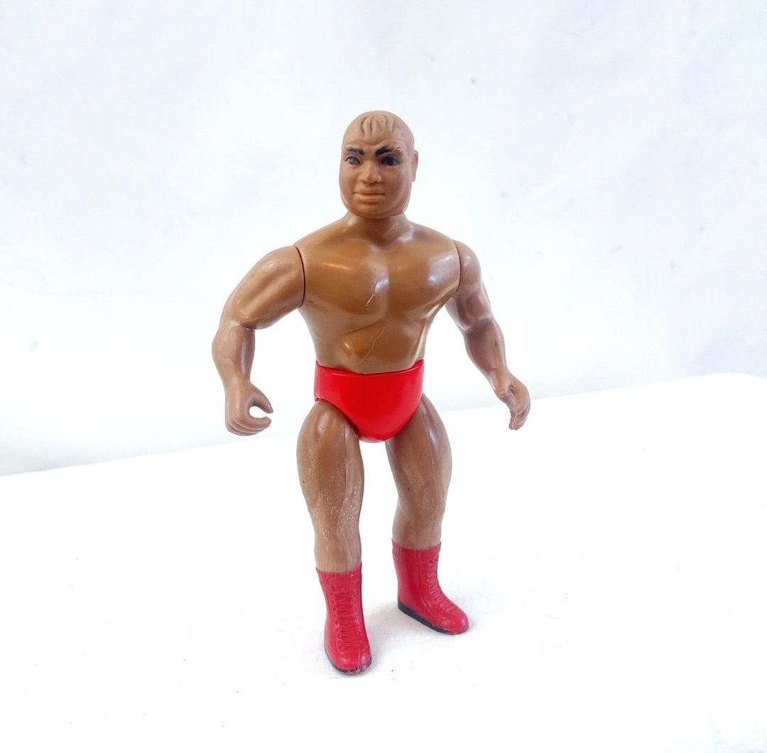 RARE 1980s 80s 1985 Remco Abdullah the Butcher Action Figure WWF Toy - Etsy
