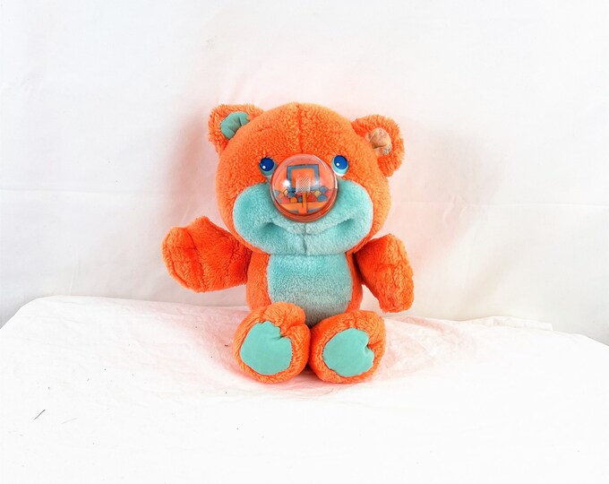 Vintage 1980s 80s Playskool Nosy Bear - Basketball - Etsy