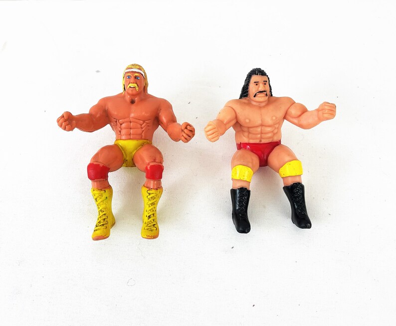 Vintage 1980s 80s WWF Wrestling Hulk Hogan Rick Rude - Etsy