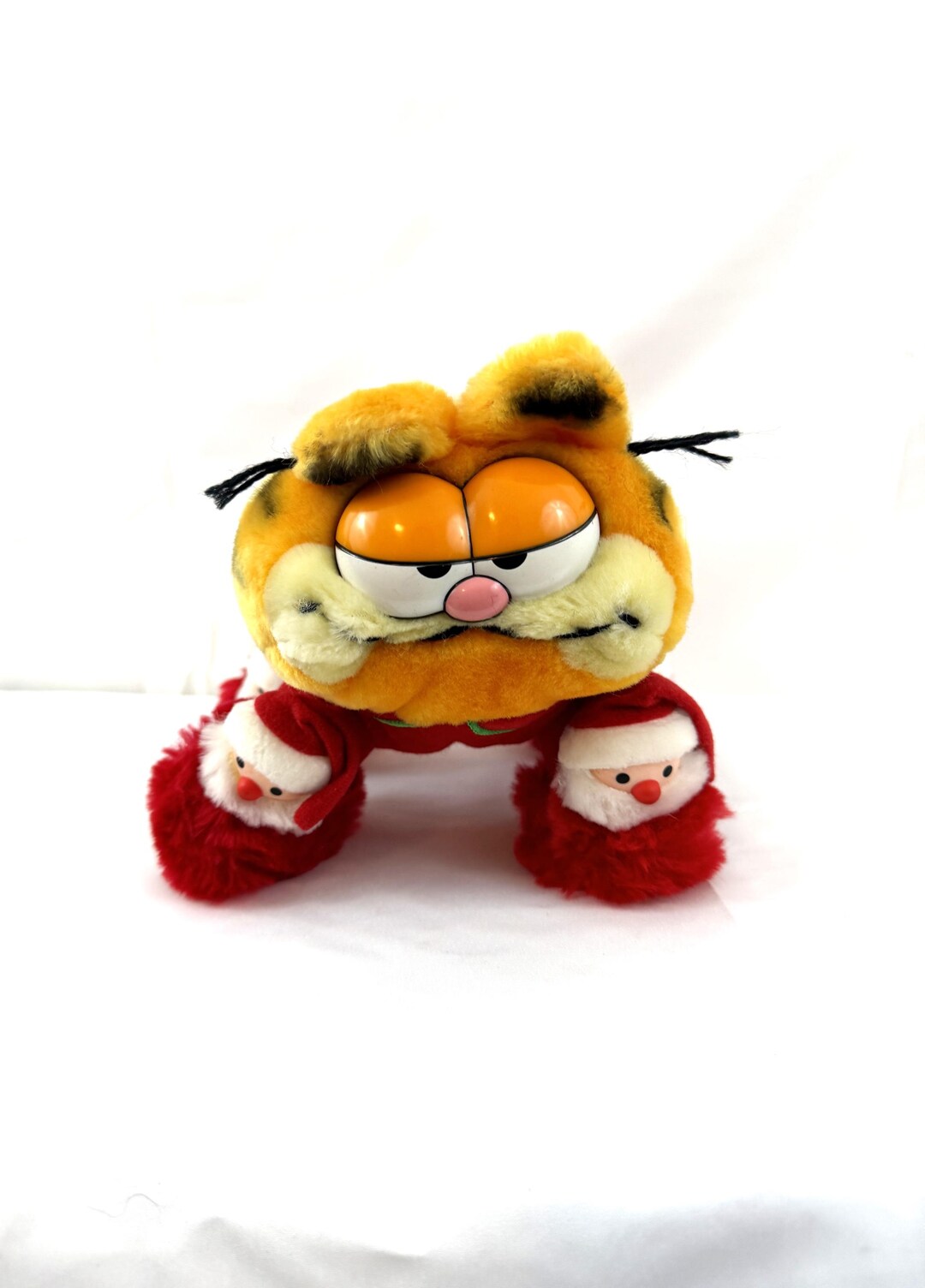 Super Cute Rare Vintage 1981 Garfield in Garfield Christmas Slippers ...