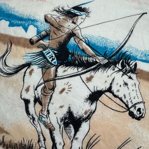 Vintage Southwest Native American Indian Bandana Kerchief - Etsy