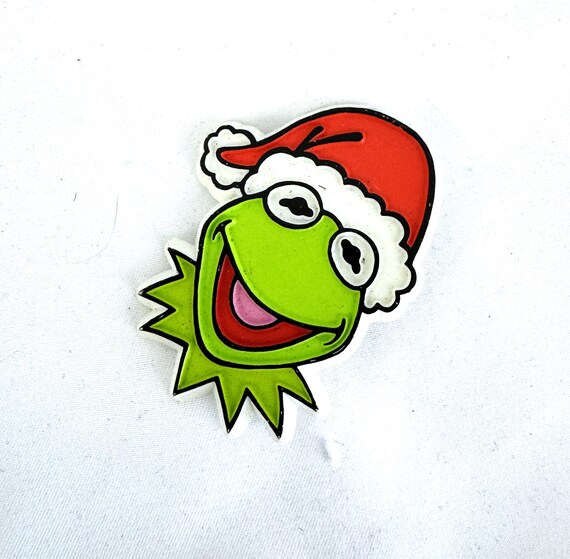 Vintage 1970s 70s 1979 Muppets Kermit Christmas Santa… - Gem