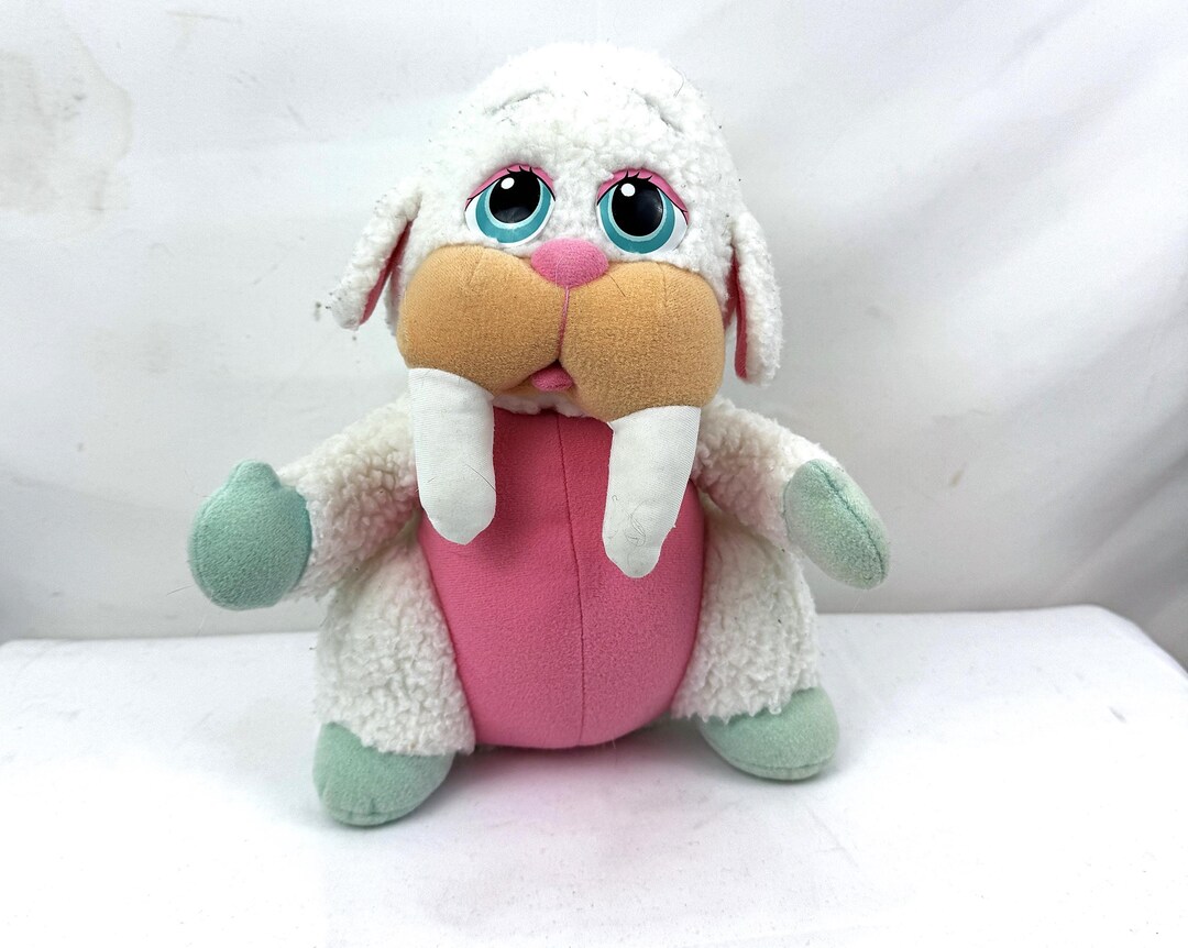RARE Vintage 1985 80s Wuzzle Walt Disney Hasbro Softies Stuffed Toy ...