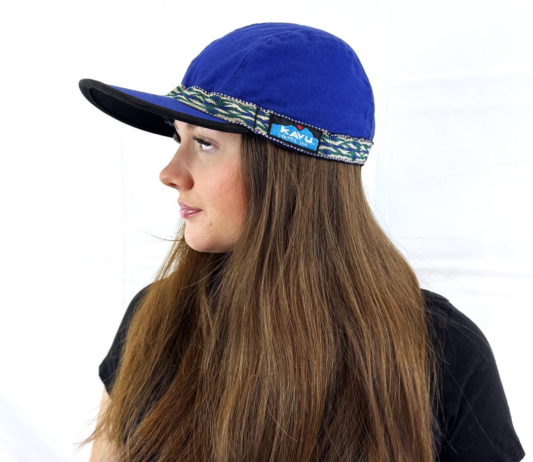 Vintage 1980s 90s Rare Kavu Cotton Hat - Made in the USA - Etsy