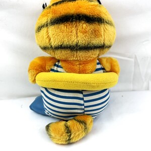 Vintage 1981 Garfield Plush Toy With Duck Floatie - Dakin - Etsy
