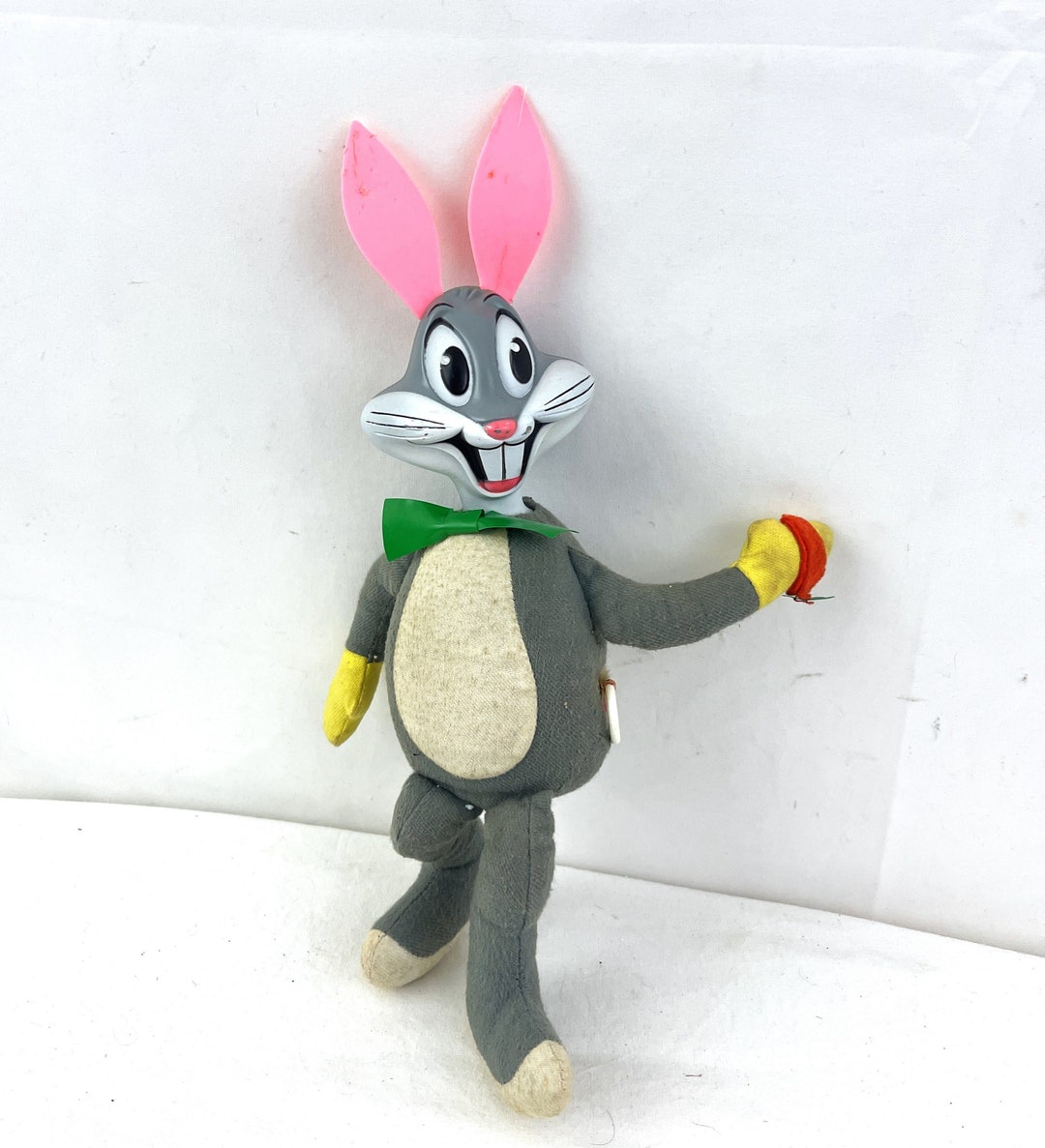 Vintage 1970s 70s Bugs Bunny Looney Tunes Talking 1971 Plush Stuffed Animal Toy Etsy UK
