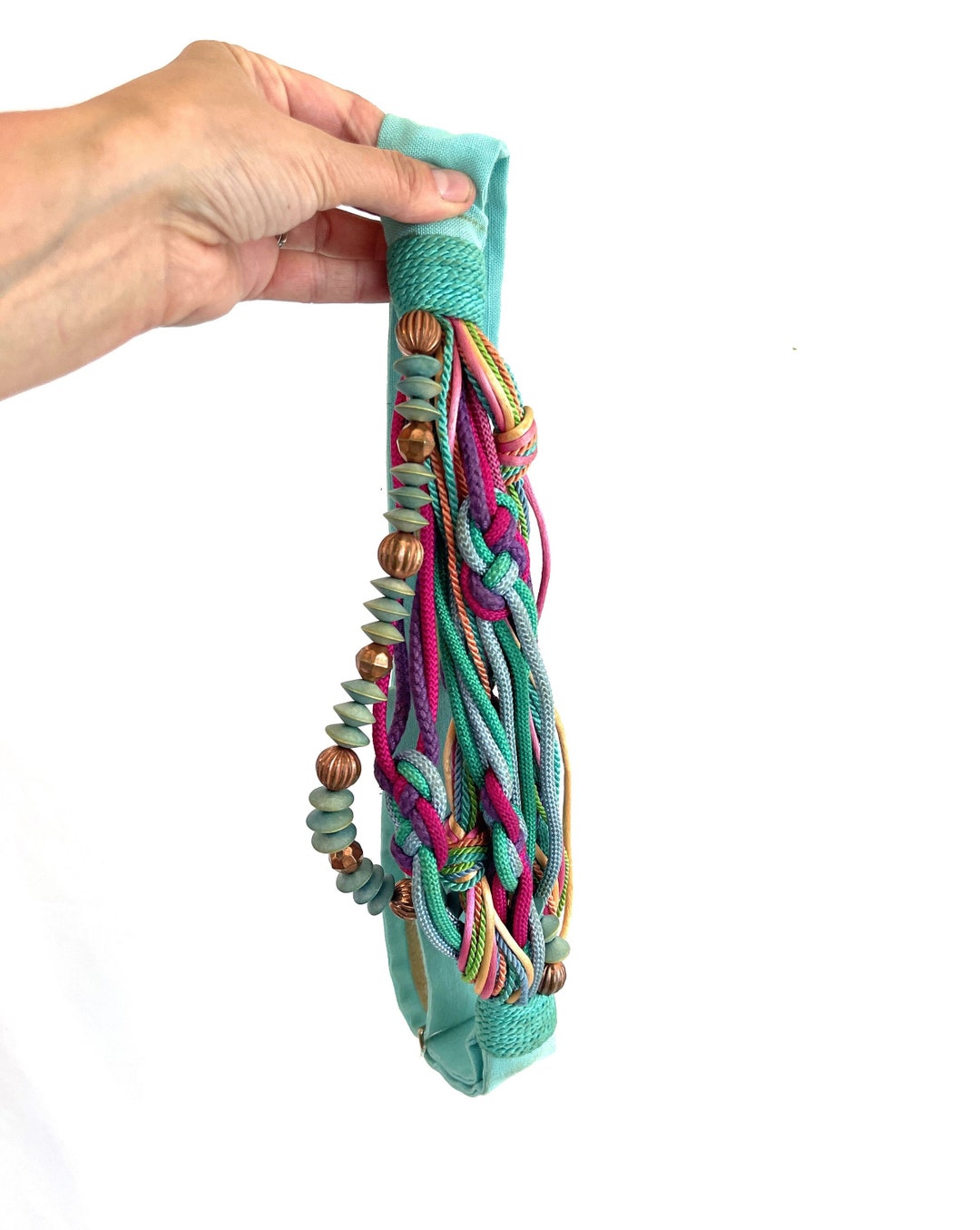 Vintage Fun Knot Rainbow Pastel Rope Funky 80s 1980s Belt - Susan ...