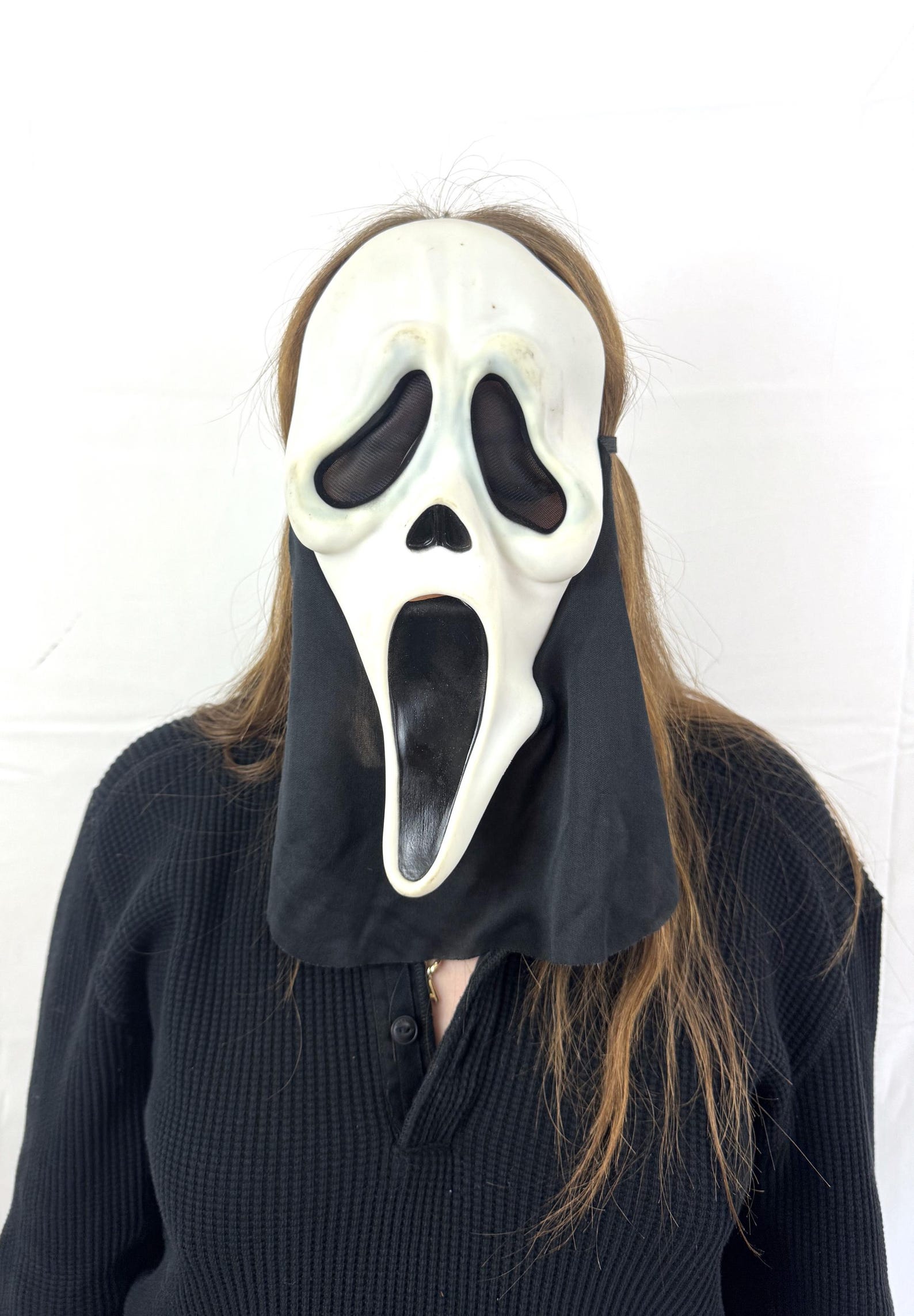 Vintage Vtg 1990s 90s Scream Movie Halloween Shroud Ghostface 3rd Gen ...