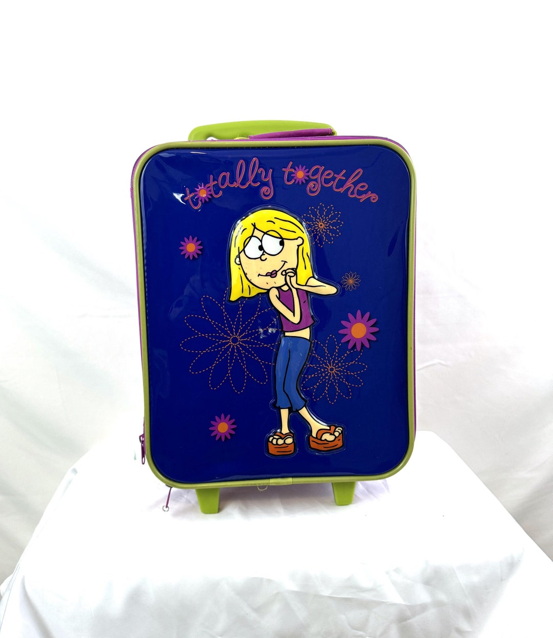 Vintage 90s 1990s Disney Store Lizzie Mcguire Suitcase Rolling Totally ...