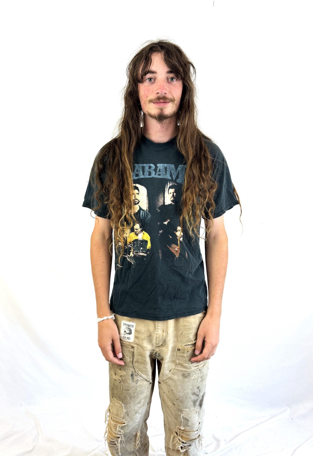 Vintage Alabama 1980s Raglan Concert Tee Shirt - the Touch - Etsy
