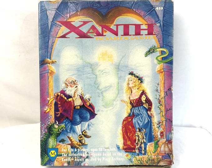 Vintage Xanth Board Game: 1990s Fantasy RPG, Mayfair Games - Etsy