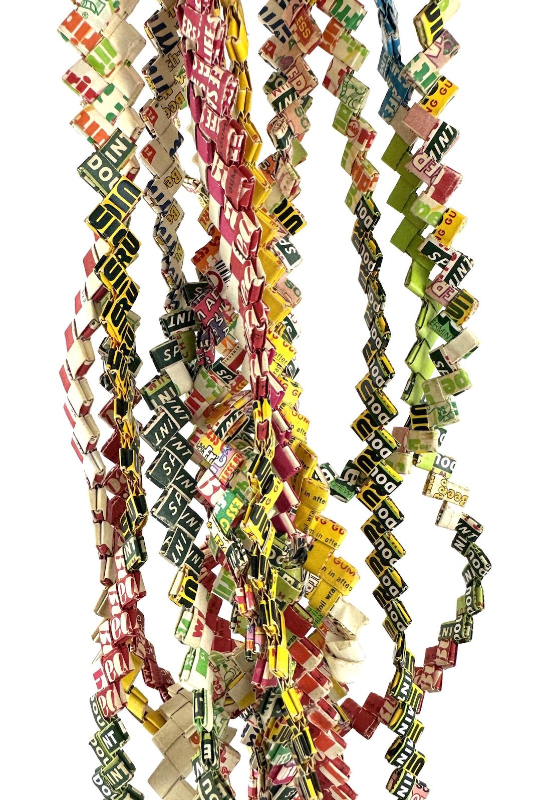 Vintage Gum Wrapper Paper Chain - Double Mint, Big Red - Etsy