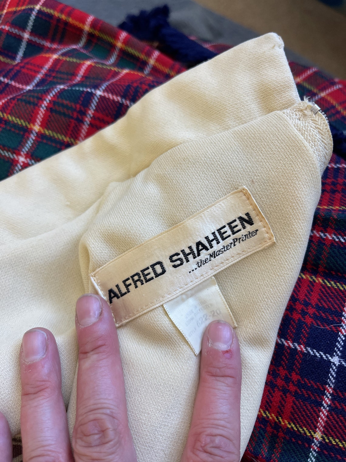 Vintage 70s 1970s Alfred Shaheen Designer Butterfly Hawaii Polyester ...