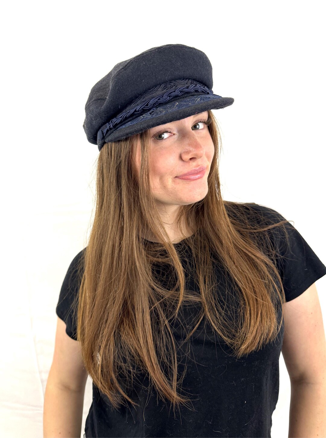 Vintage Greek Fisherman Newsboy Hat Cap - Aegean - Made in Greece - Etsy