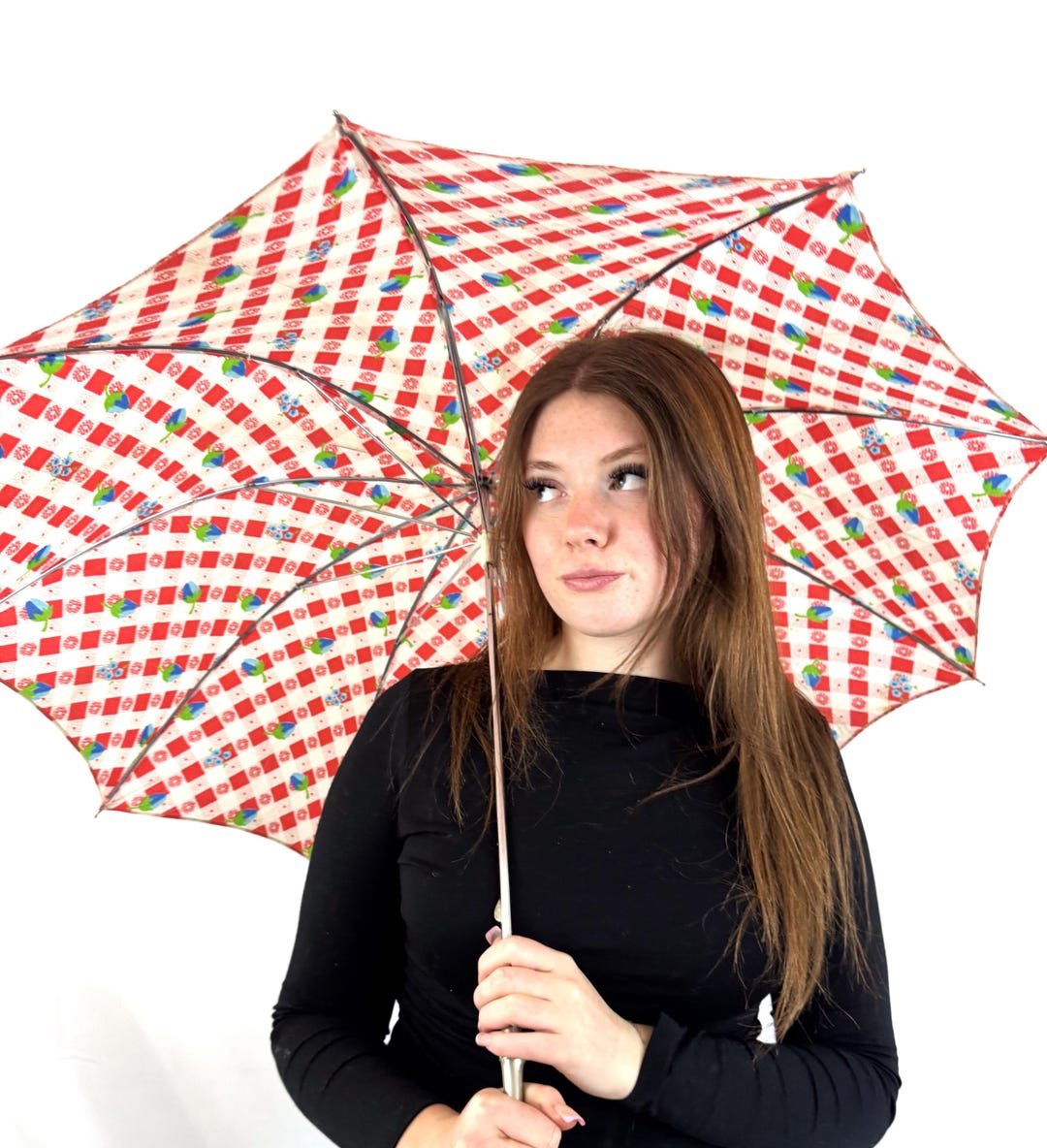 Vintage Fun 1970s 70s Picnic Summer Umbrella Parasol - Etsy