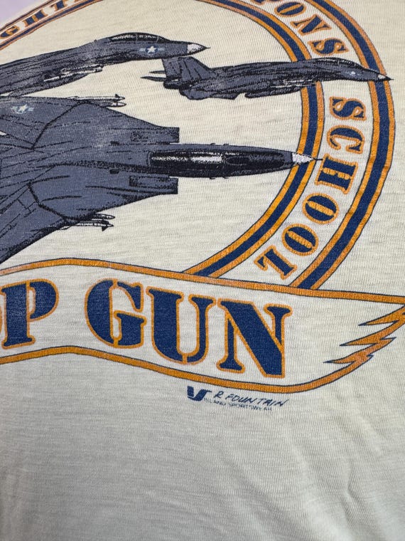 Vintage 1980s 80s US Navy Fighters Weapons School TOP… - Gem