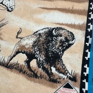 Vintage Southwest Native American Indian Bandana Kerchief - Etsy