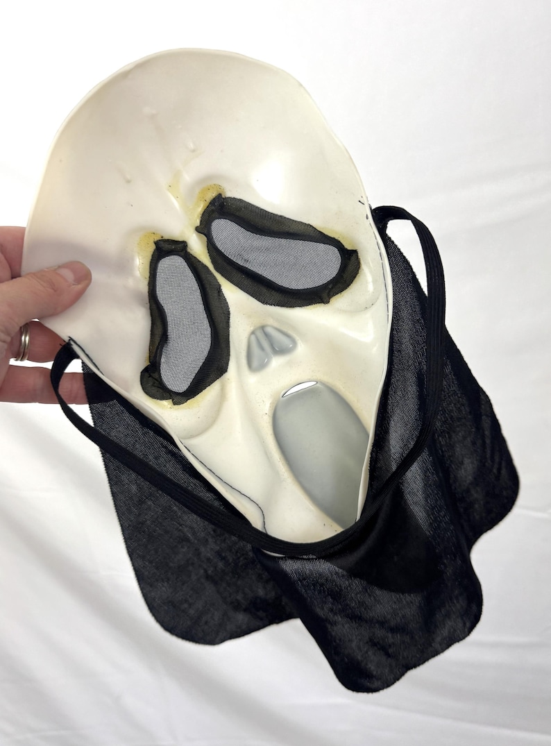 Vintage Vtg 1990s 90s Scream Movie Halloween Shroud Ghostface 3rd Gen ...
