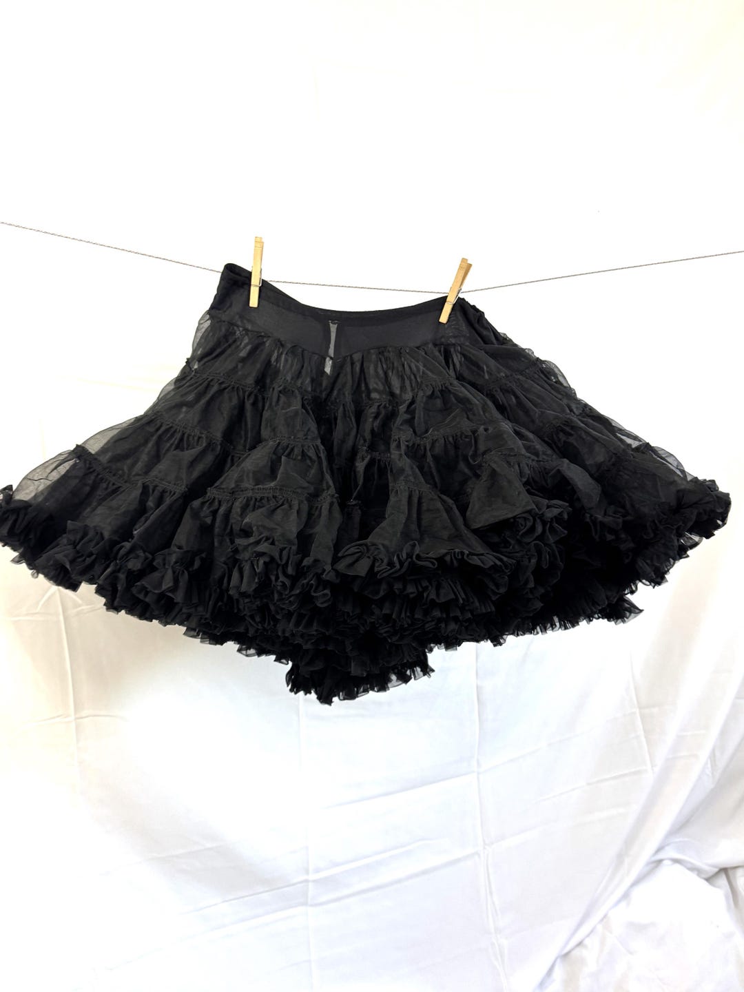 Vintage Black Square Dancing Petticoat Tutu Crinoline Slip - Etsy