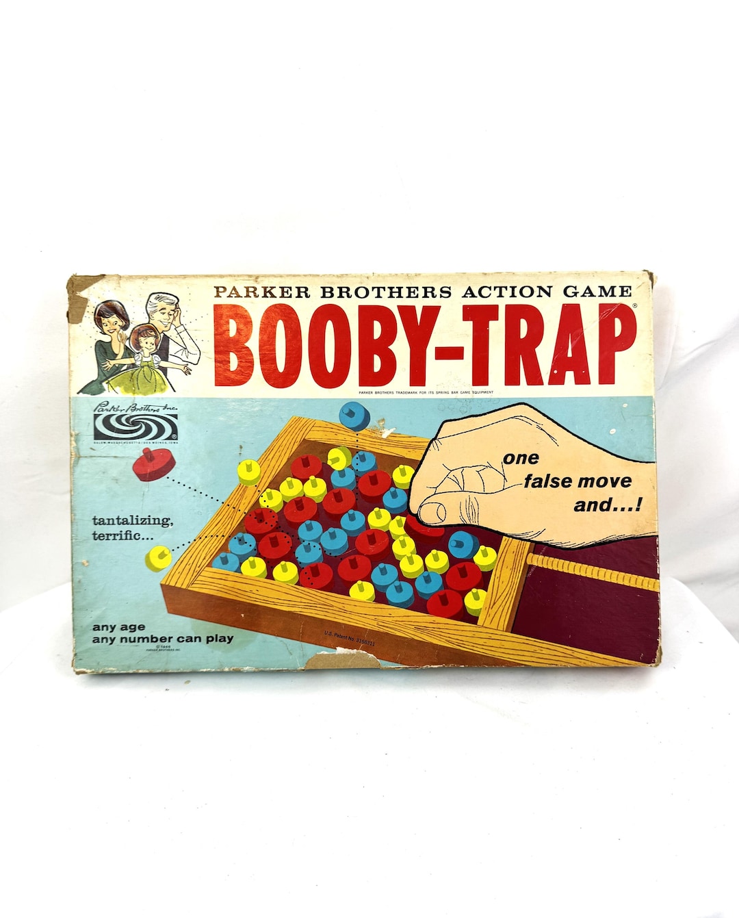 Vintage 1960s 60s 1965 Booby-trap Board Game by Parker Brothers - Etsy