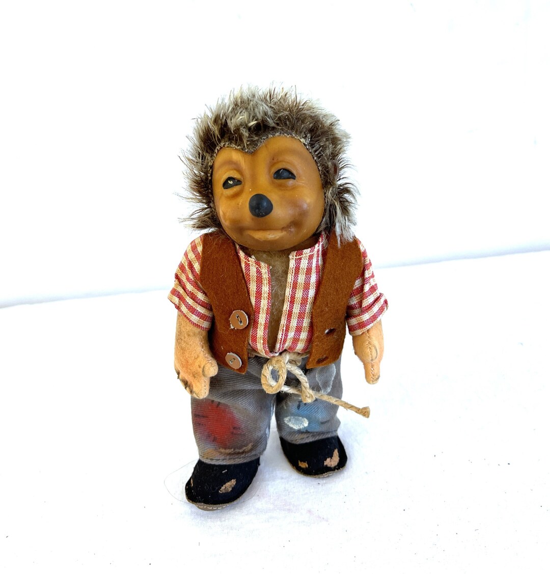 Vintage Mini Steiff Mohair Mecki Hedgehog Doll 7 - Etsy