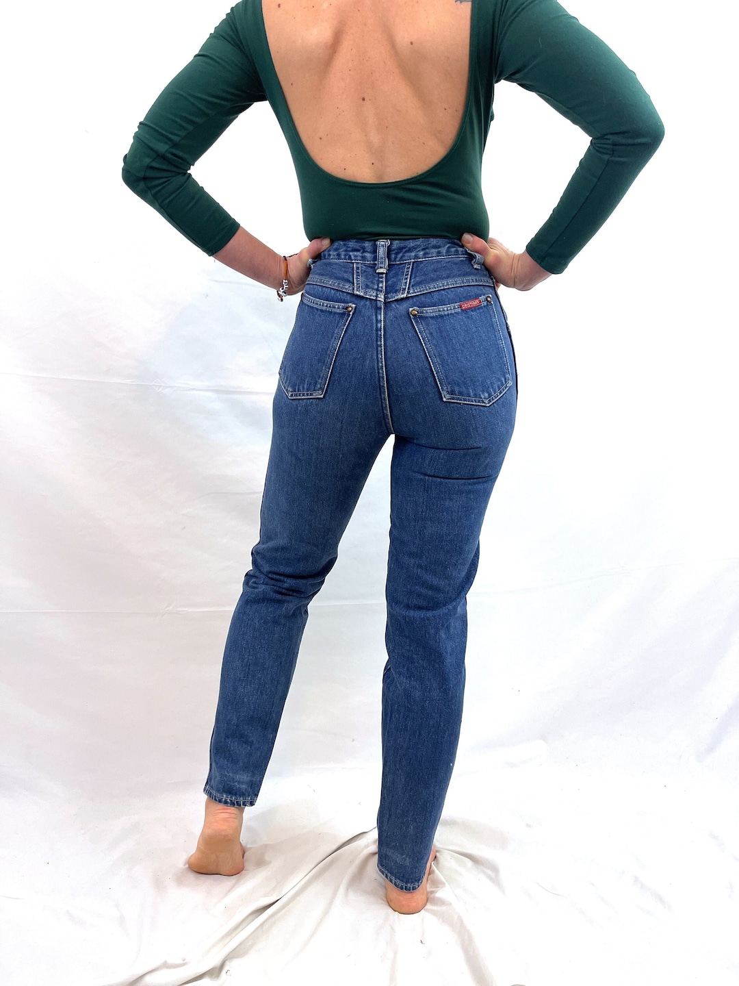 Vintage 1980s 80s Denim Jeans - Cristina's - Etsy