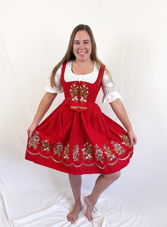 rare vintage oktoberfest dirndl - Gem