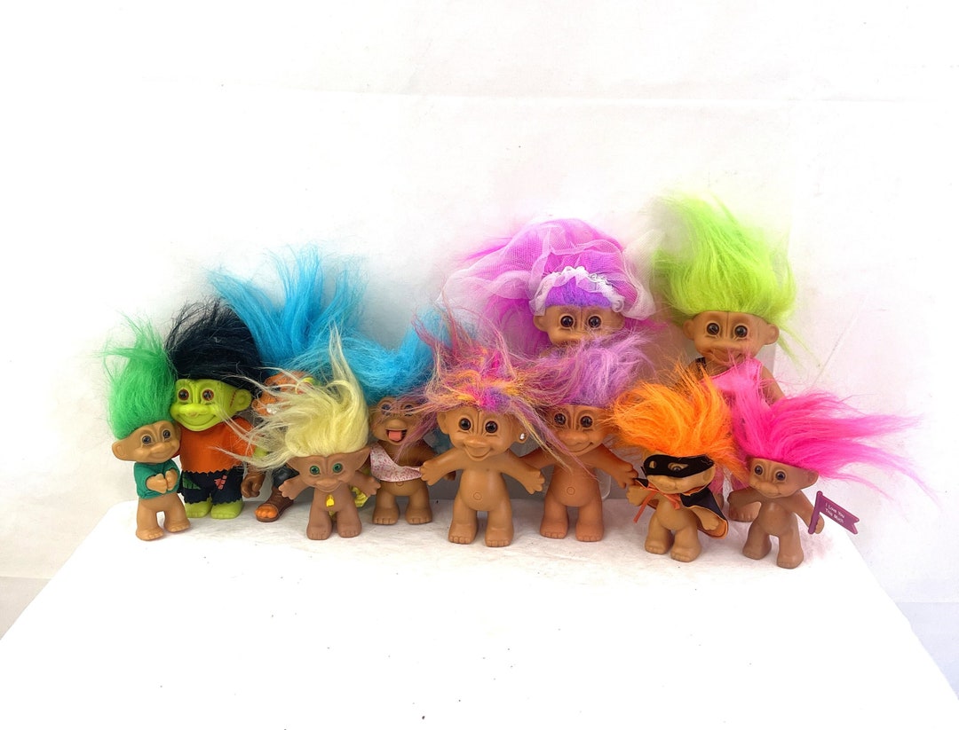Lot of 11 Eleven 1990s 90s Troll Dolls - Etsy