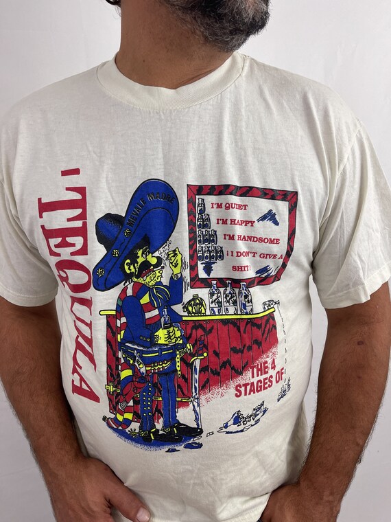 Vintage 80s Cusano Rojo Mexican Oaxaca Tequila Mescal… - Gem