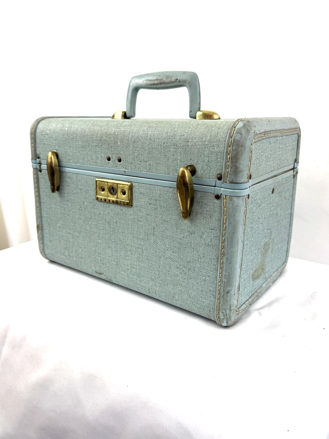 Vintage 1940s Samsonite Train Case - Streamlite - Etsy