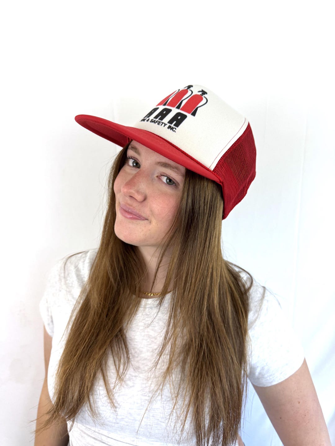 Vintage 1980s 80s Snapback Hat - AAA Fire & Safety - Etsy