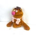 Vintage 1978 Fozzie Bear Muppet Fisher Price Jim Henson 861 Hand Puppet ...