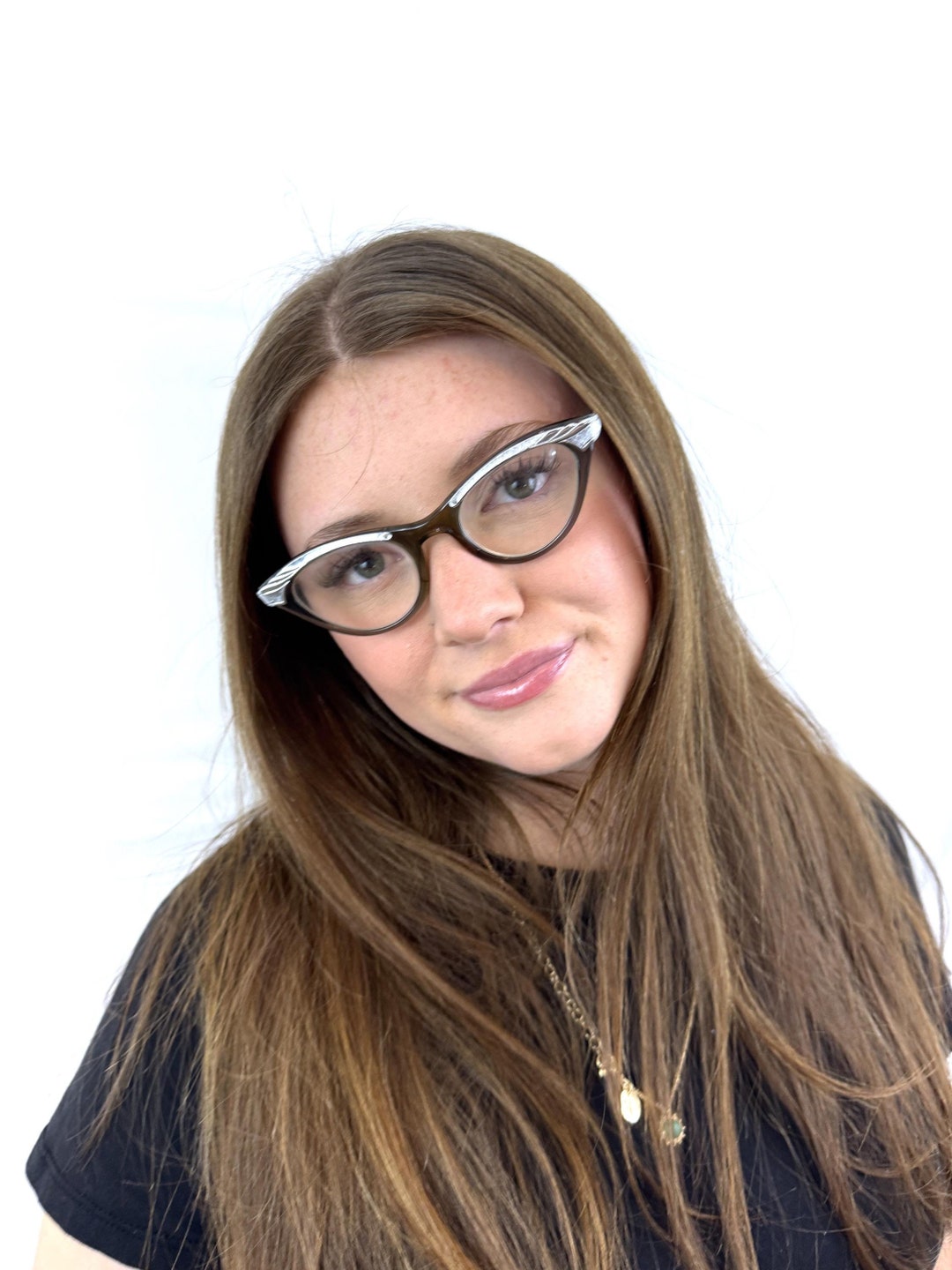 Vintage 1950s 50s Horn Rim Cat Eye Frames Glasses - Romco - Etsy